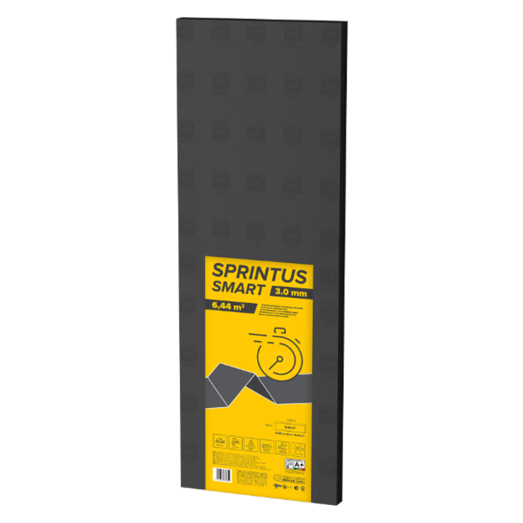 Sprintus SMART 3mm - Hőszigetelő padló alátét | ParkettaTechnika webshop